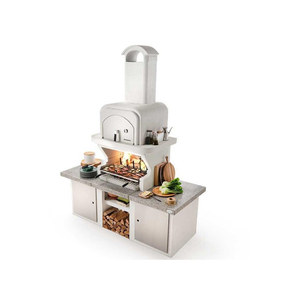 Gratar pentru gradina / terasa cu cuptor superior Palazzetti Pamplona ...