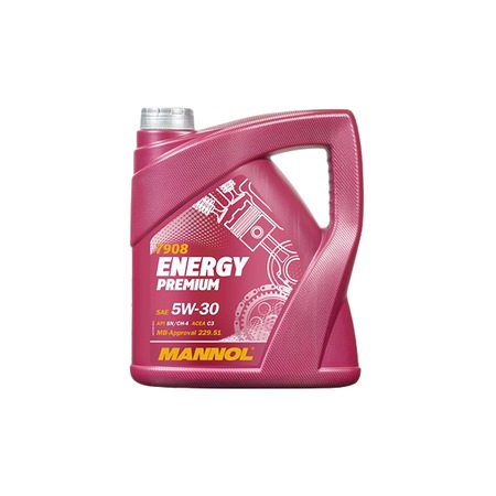 Ulei Mannol Pentru Motor, Premium, 5W30, Sintetic, 4L - eMAG.ro