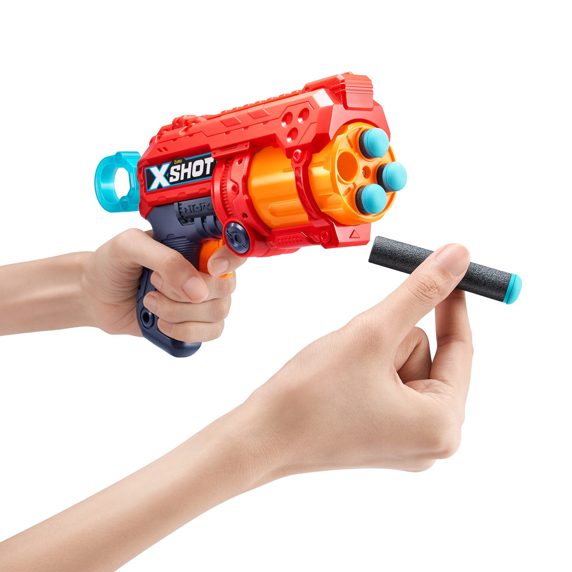 Бластер X-Shot - Excel Fury 4, 16 снаряда - eMAG.bg