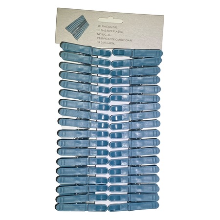 PIACOM 36 db-os ruhacsipesz készlet, műanyag, kék - eMAG.hu