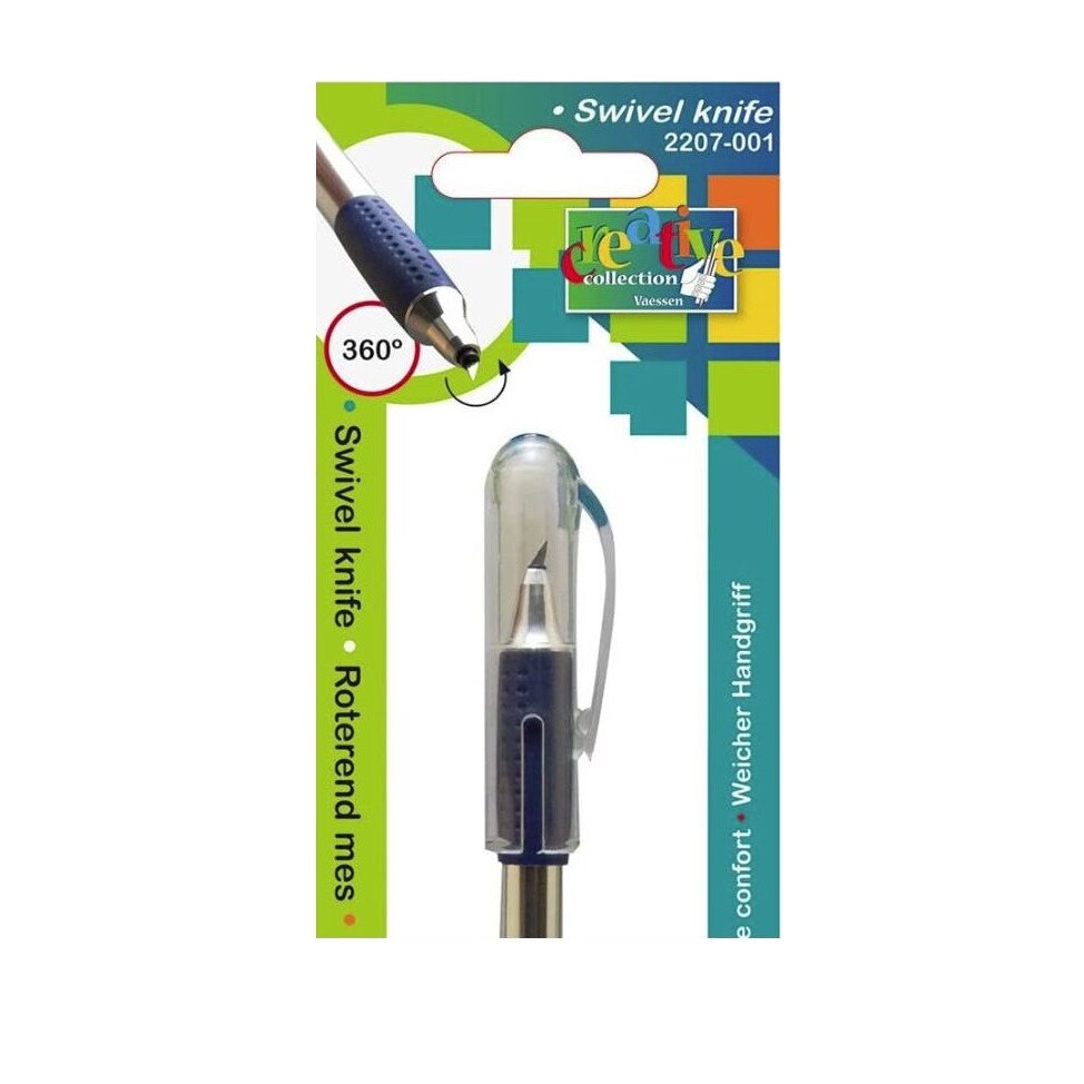 Cutter cu varf ascutit si lama scurta, pentru taiere cu rotire de 360 ...