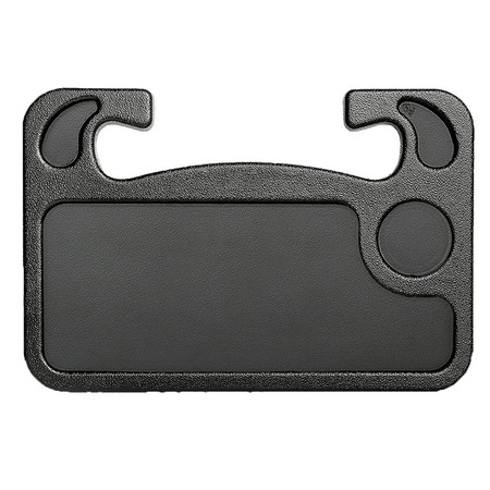 Masuta auto cu montare pe volan, Zola®, plastic, 42x28x2 cm, negru ...