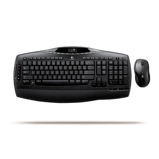 Kit Tastatura Mouse Logitech Model Mx 3200 Layout Spn Negru Usb ...