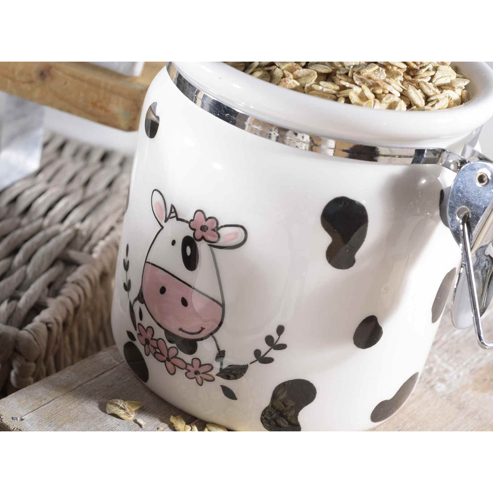 Set 2 borcane ceramica 13.5x11x14 cm - eMAG.ro