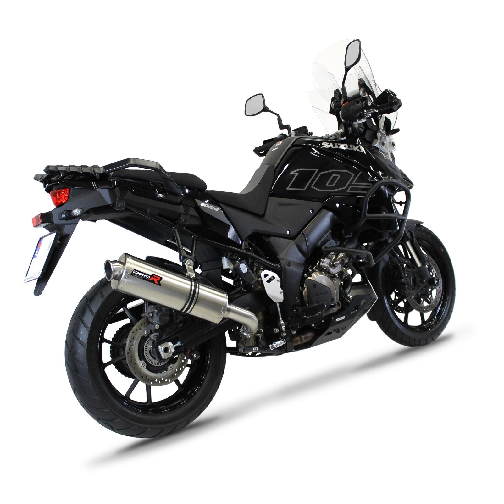 Изпускателен барабан, Dominator, Inox, Suzuki 1050 V-STROM, Silver ...