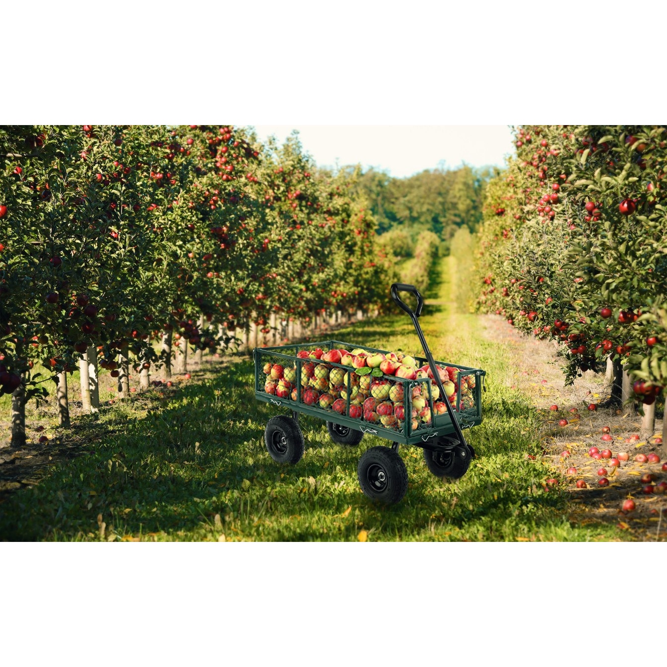 Carucior de gradina, Mark Adler Cart 4.0, sarcina maxima 350 kg, roaba ...