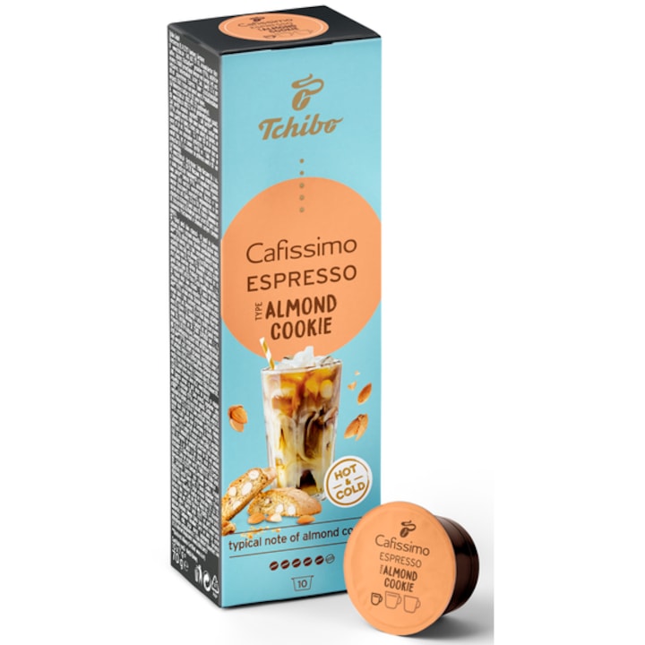 Cafea Tchibo Cafissimo Espresso Almond Cookie, 10 Capsule, 70 g - eMAG.ro