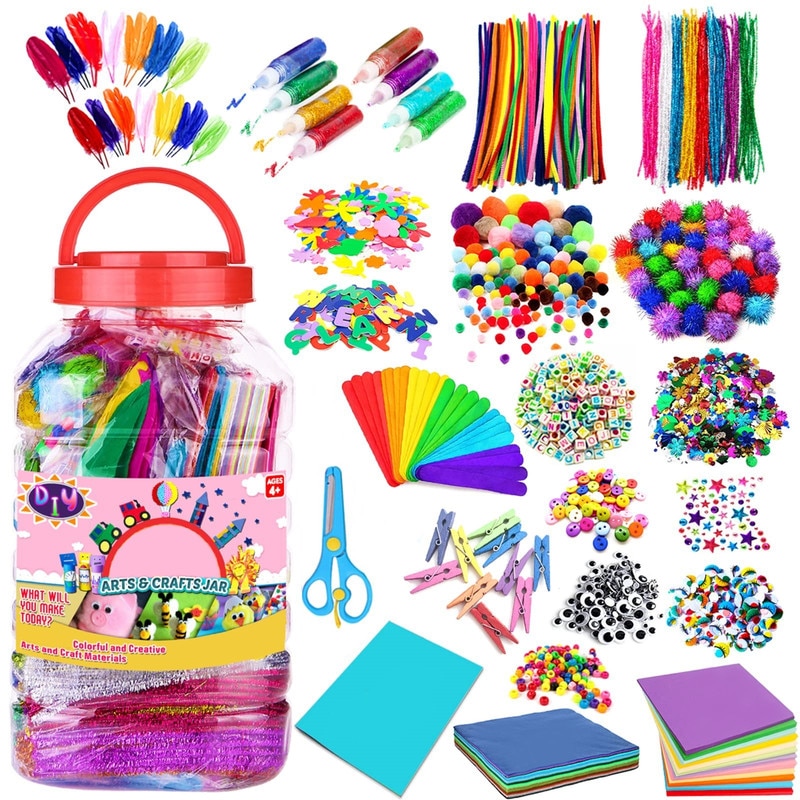 Канцеларски материали WALALLA, 4 години+, Многоцветен - eMAG.bg