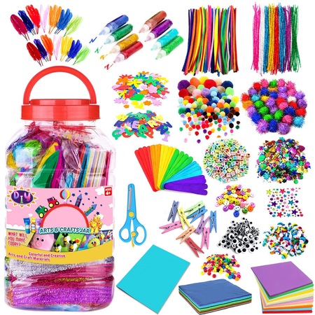 Barkácskészlet gyerekeknek, WALALLA, 4 év+, Többszínű - eMAG.hu