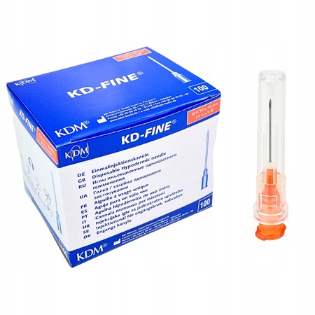 Ace seringa, KD-FINE KDM, 0.5x16 mm, 25G, 100 buc - eMAG.ro