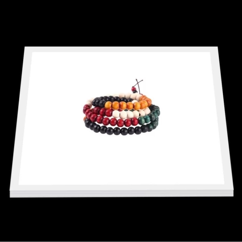 Mini Studio Foto DAVIDAMI CONCEPT® Lightbox cu 2 Benzi LED si 6 ...