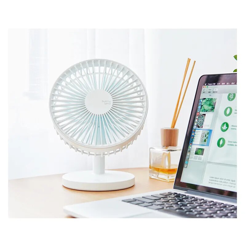 Ventilator de Birou, Portabil si Ultra-Silentios, SunnyWind™, 3 Viteze ...