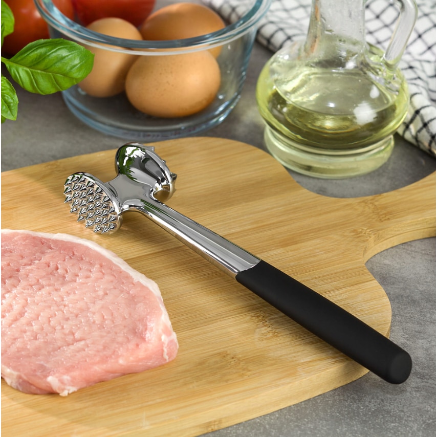 Batator de carne din inox, 3.5 x 4.5 x 22 cm, Kinghoff - eMAG.ro