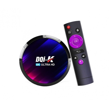 Mini PC TV Smart Box Mediaplayer DQi-K, Android 13, 8K, WIFI-6 ...