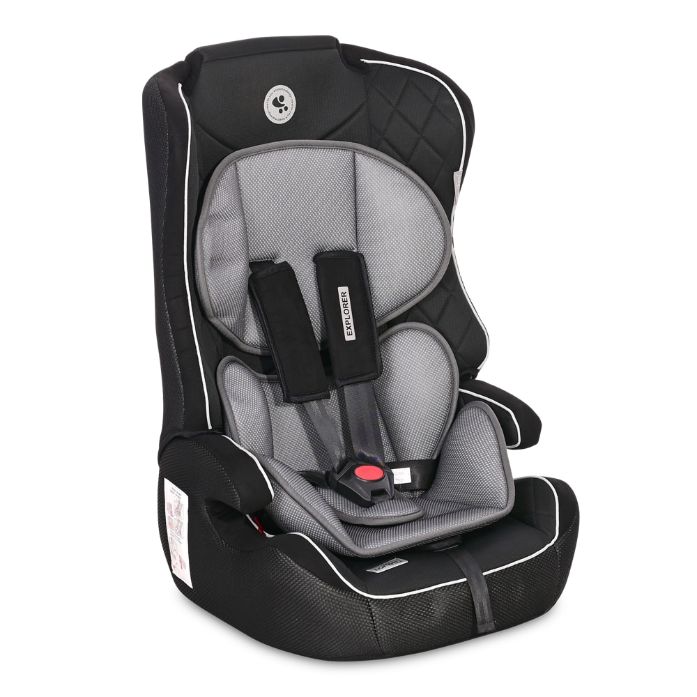 Стол за кола LORELLI EXPLORER 9-36 kg, Black, Grey - eMAG.bg