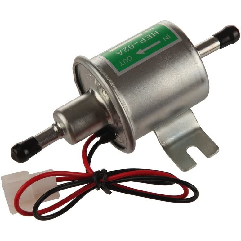 Pompa de combustibil electrica in linie universala, Aluminiu, 12V ...