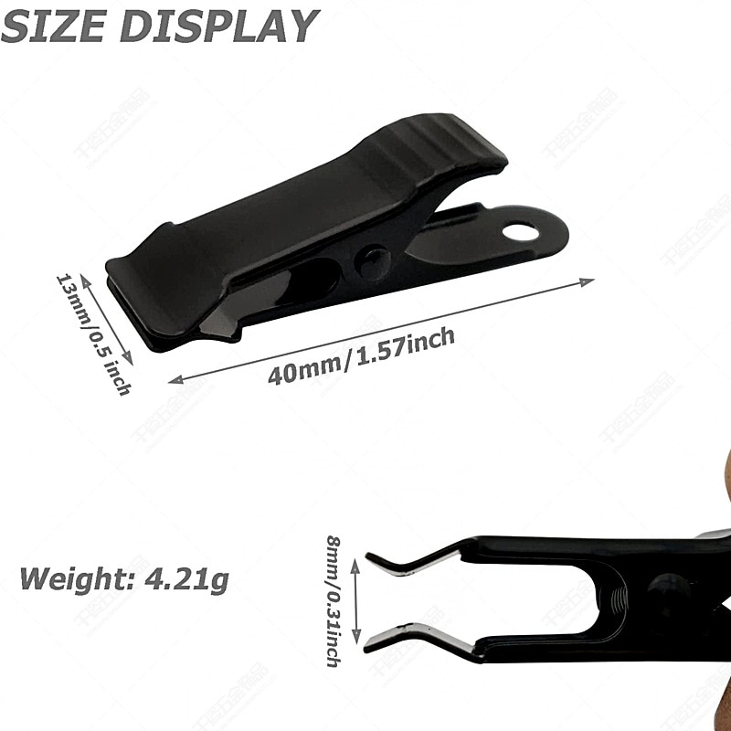 Set 10 cleme, Fier, Negru - eMAG.ro