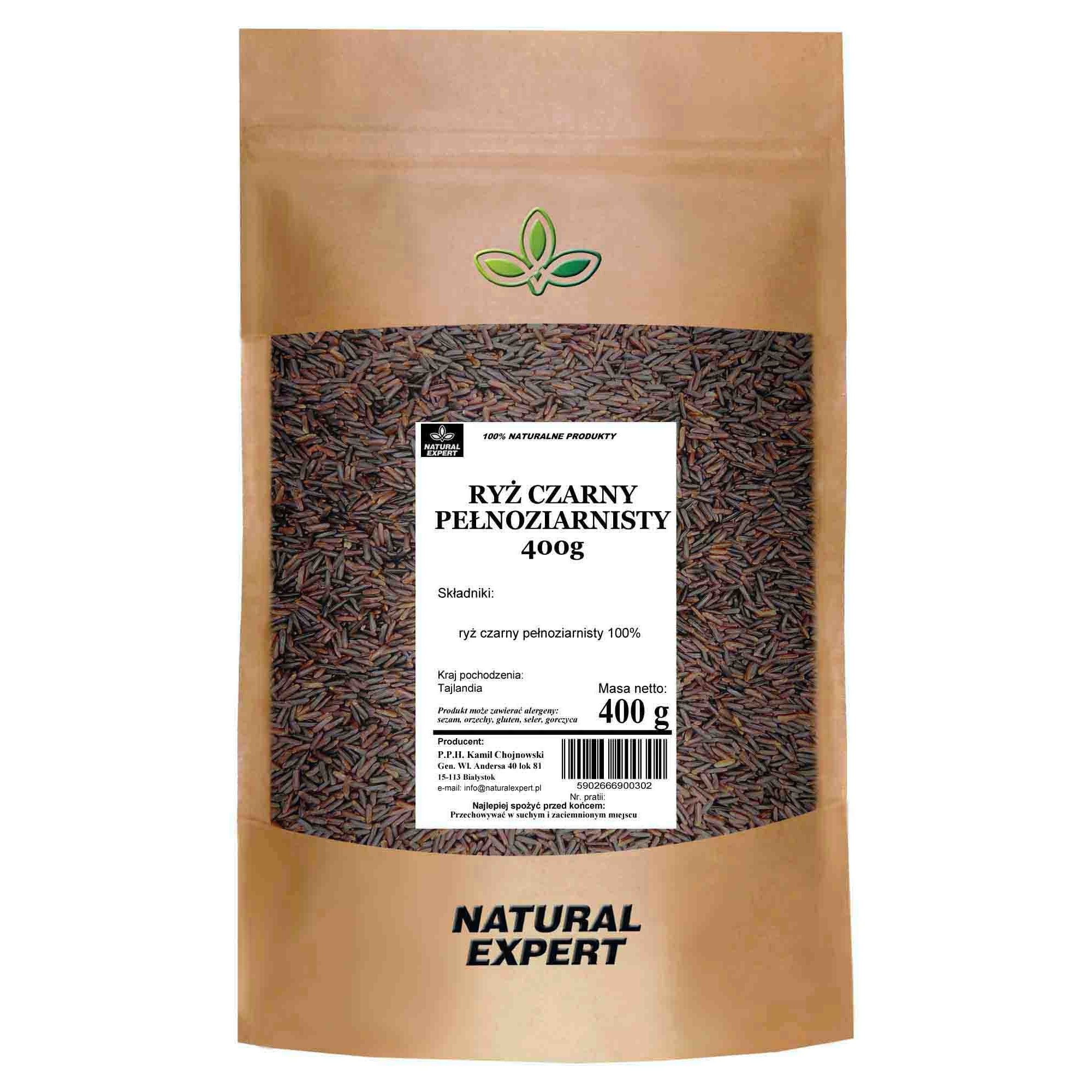 Orez negru integral, Natural Expert, 400g - eMAG.ro