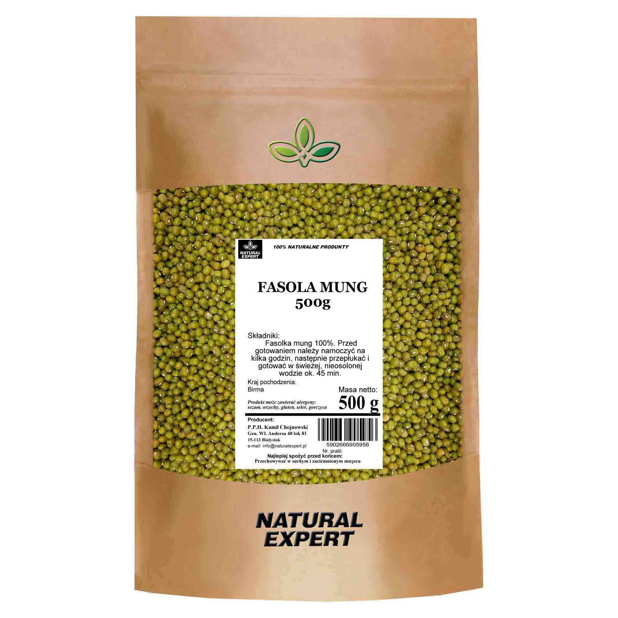 Fasole mung, Natural Expert, 500g - eMAG.ro