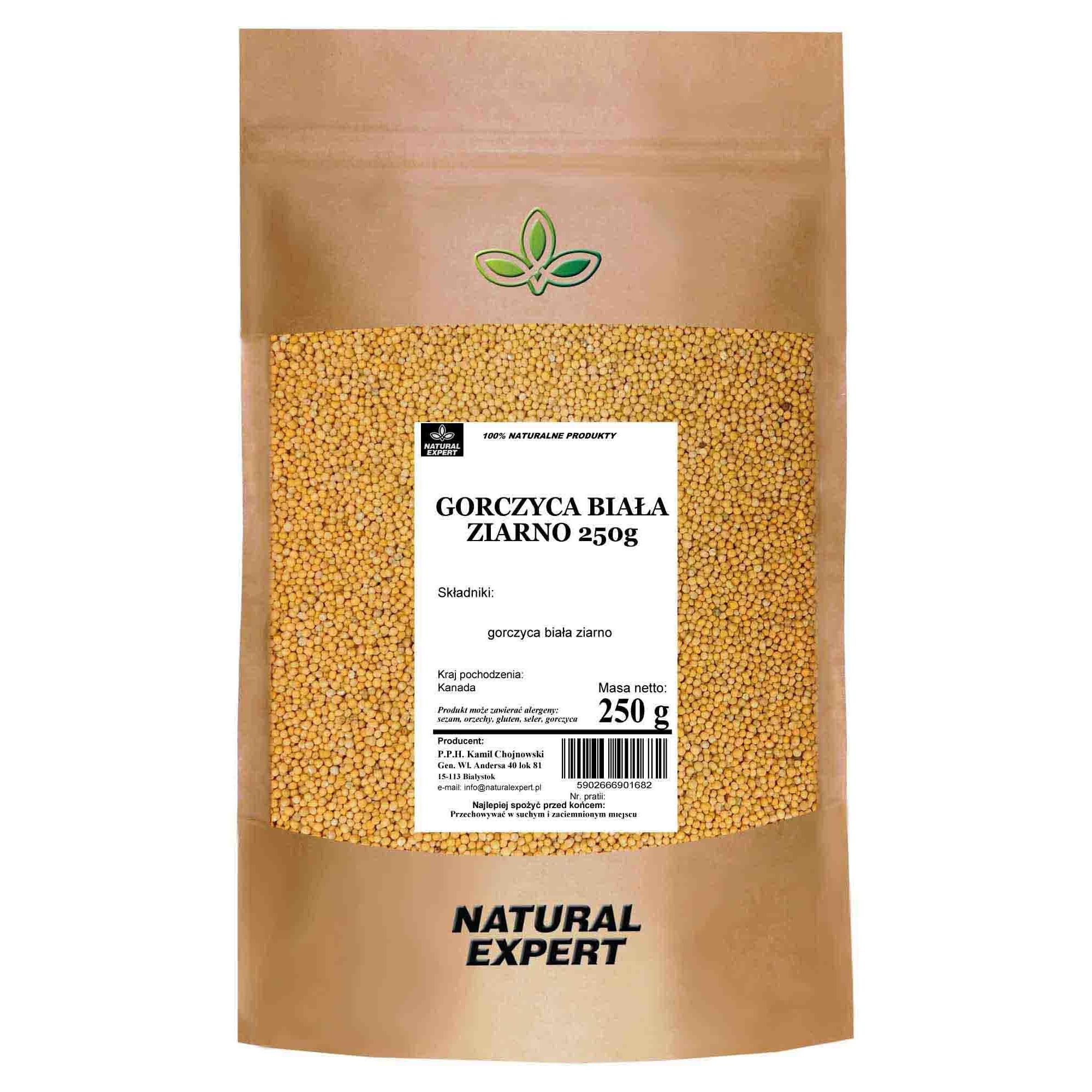 Mustar boabe, Natural expert, 250g - eMAG.ro