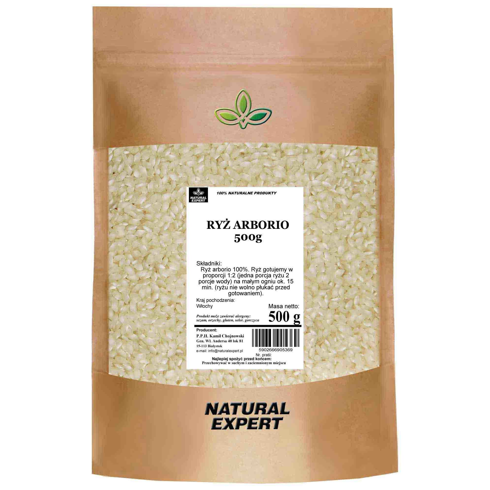 Orez arborio, Natural Expert, 500g - eMAG.ro