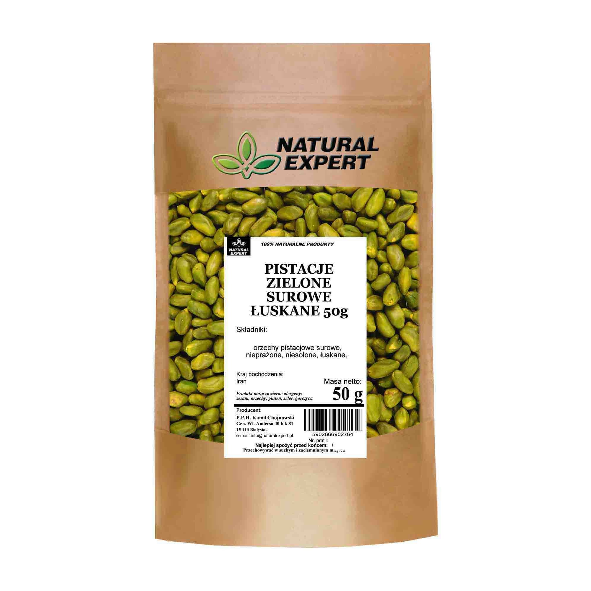 Fistic verde crud decojit, Natural Expert, 50g - eMAG.ro