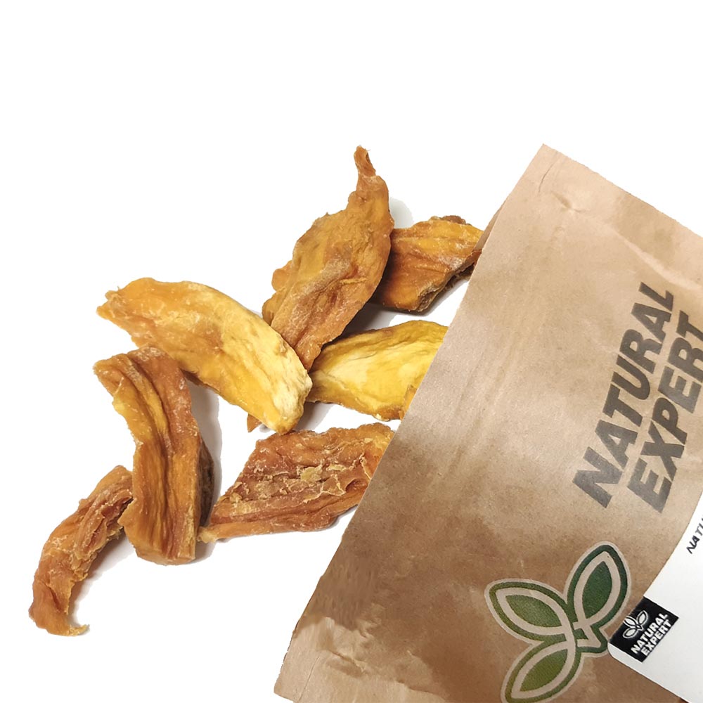 Felii de mango uscate, Natural expert, 500g - eMAG.ro