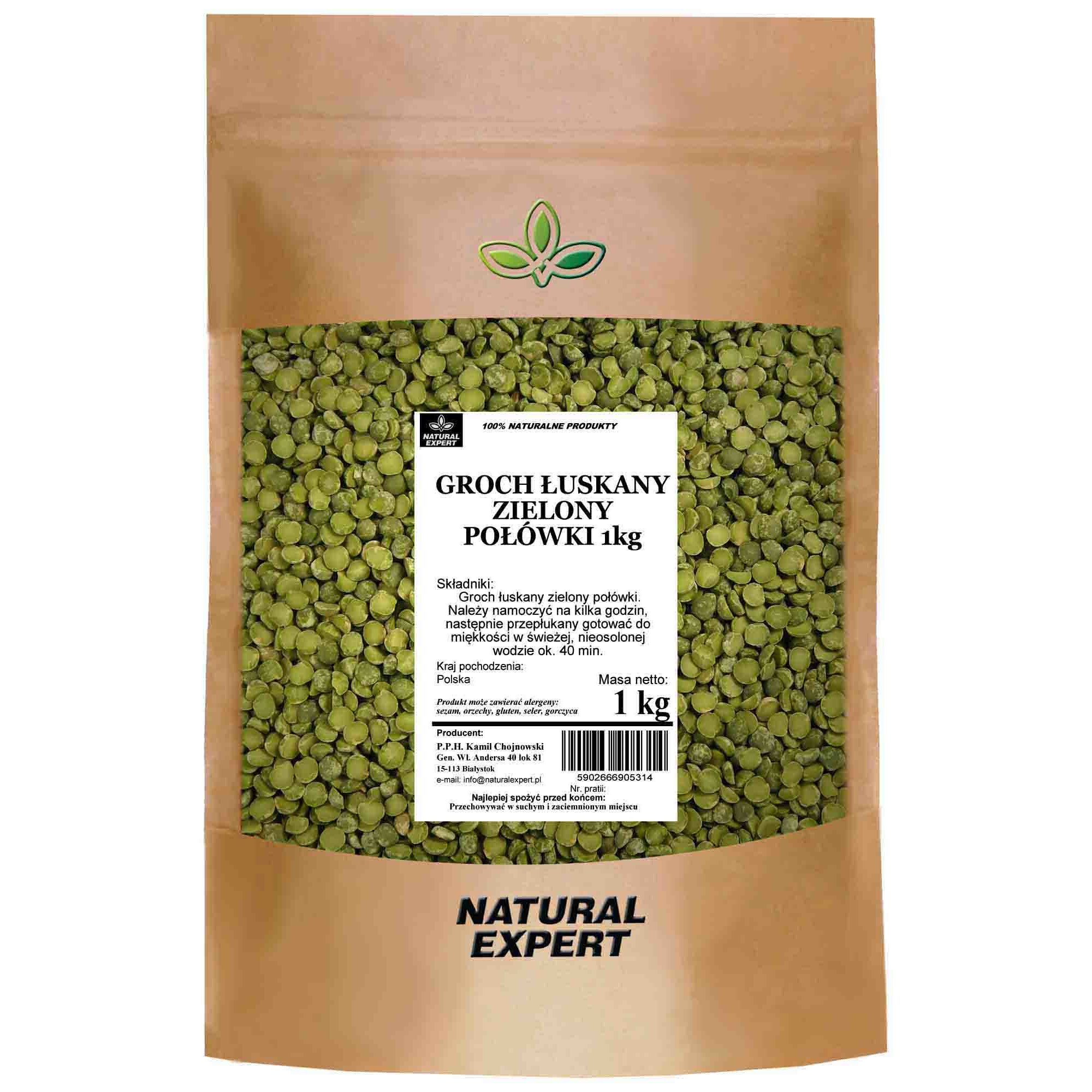 Mazare verde decojita, Natural Expert, 1kg - eMAG.ro