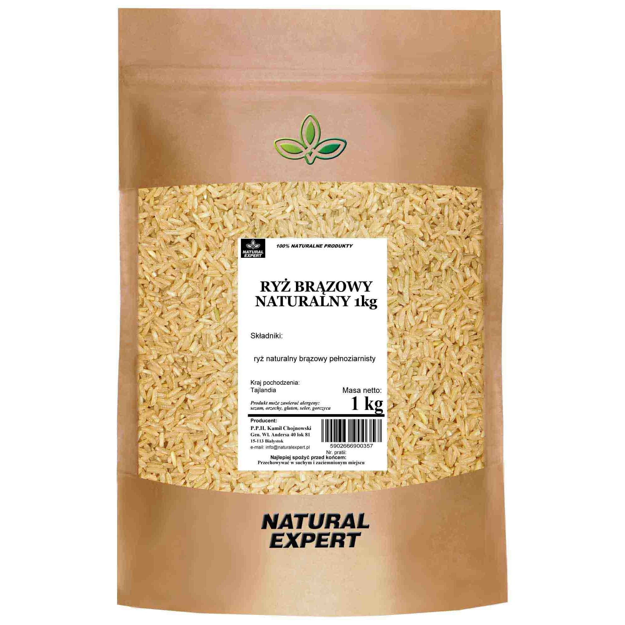 Orez brun natural, Natural Expert, 1kg - eMAG.ro