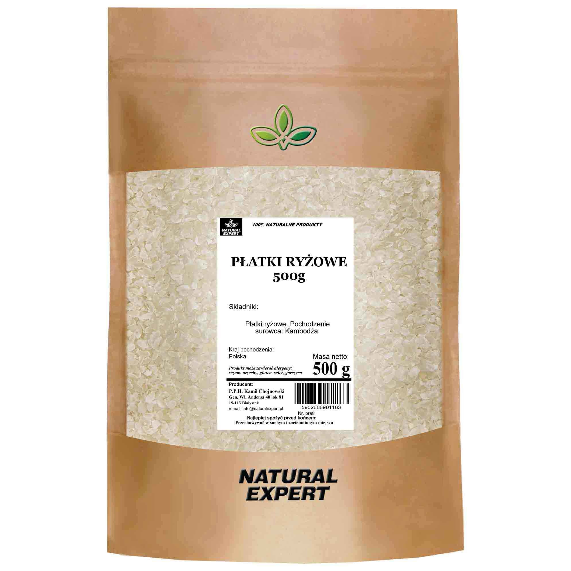 Fulgi de orez, Natural Expert, 500g - eMAG.ro