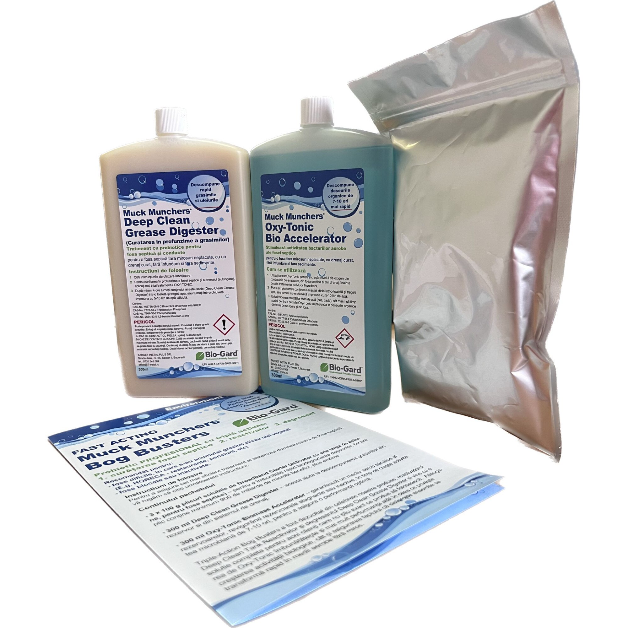 Bio-activator fose septice MUCK MUNCHERS-BOG BUSTER, tratament de ...