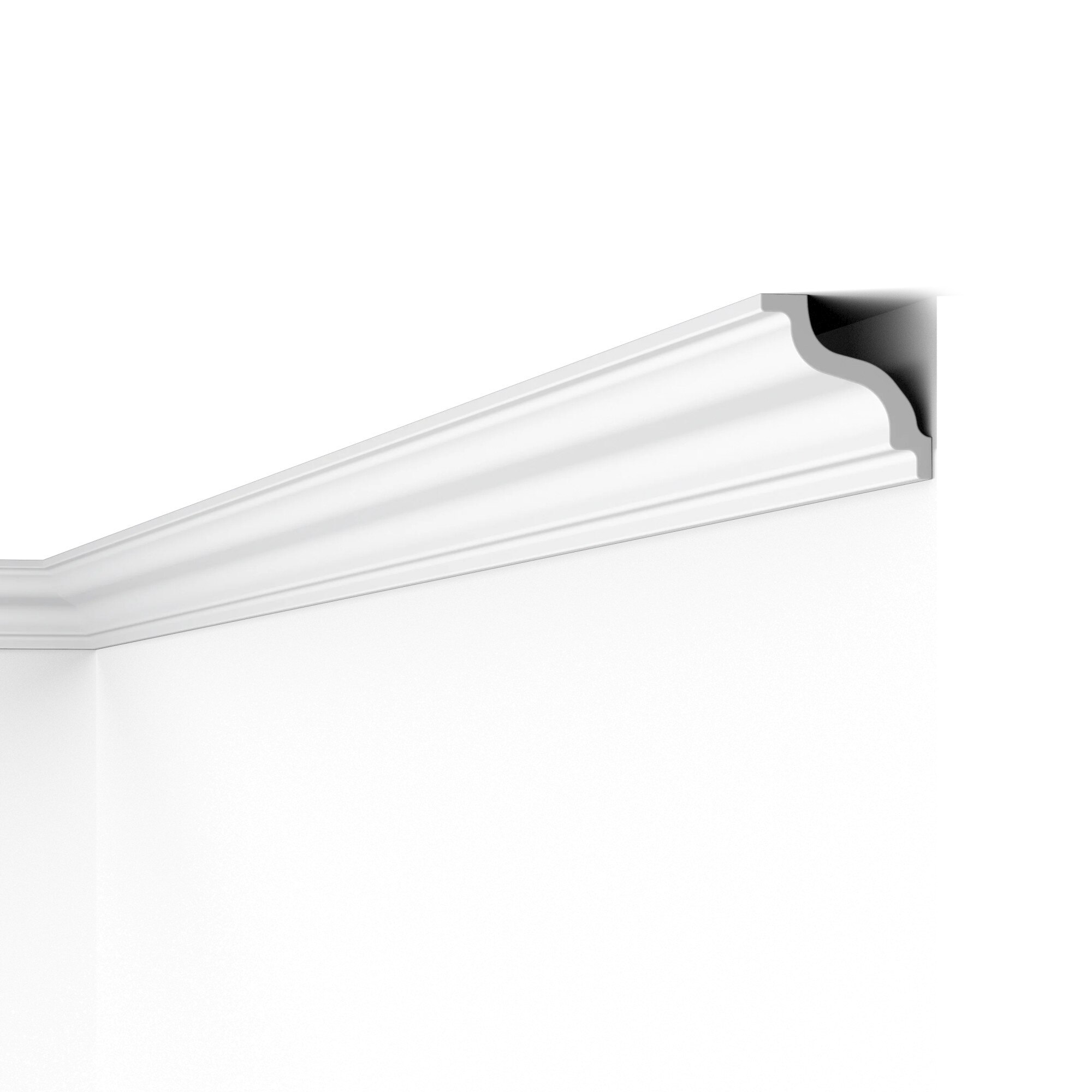 Cornisa decorativa din polistiren de inalta densitate Nomastyl K, 70mmx70mm, lungime 2m - eMAG.ro