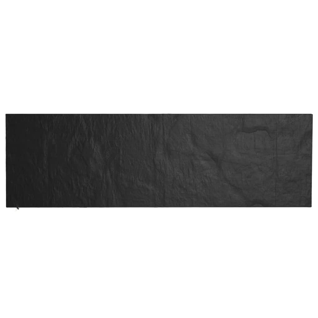 Husa bancheta gradina vidaXL, 12 ocheti, 210x70x70/88 cm, polietilena ...