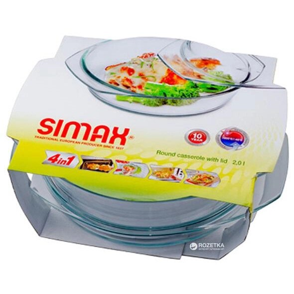 Vas rotund cu capac yena 2 L Simax 6026/6036 - eMAG.ro