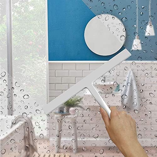 Racleta pentru geam, SUNMOSTAR, Silicon, 25x25x2.5cm, Alb - eMAG.ro