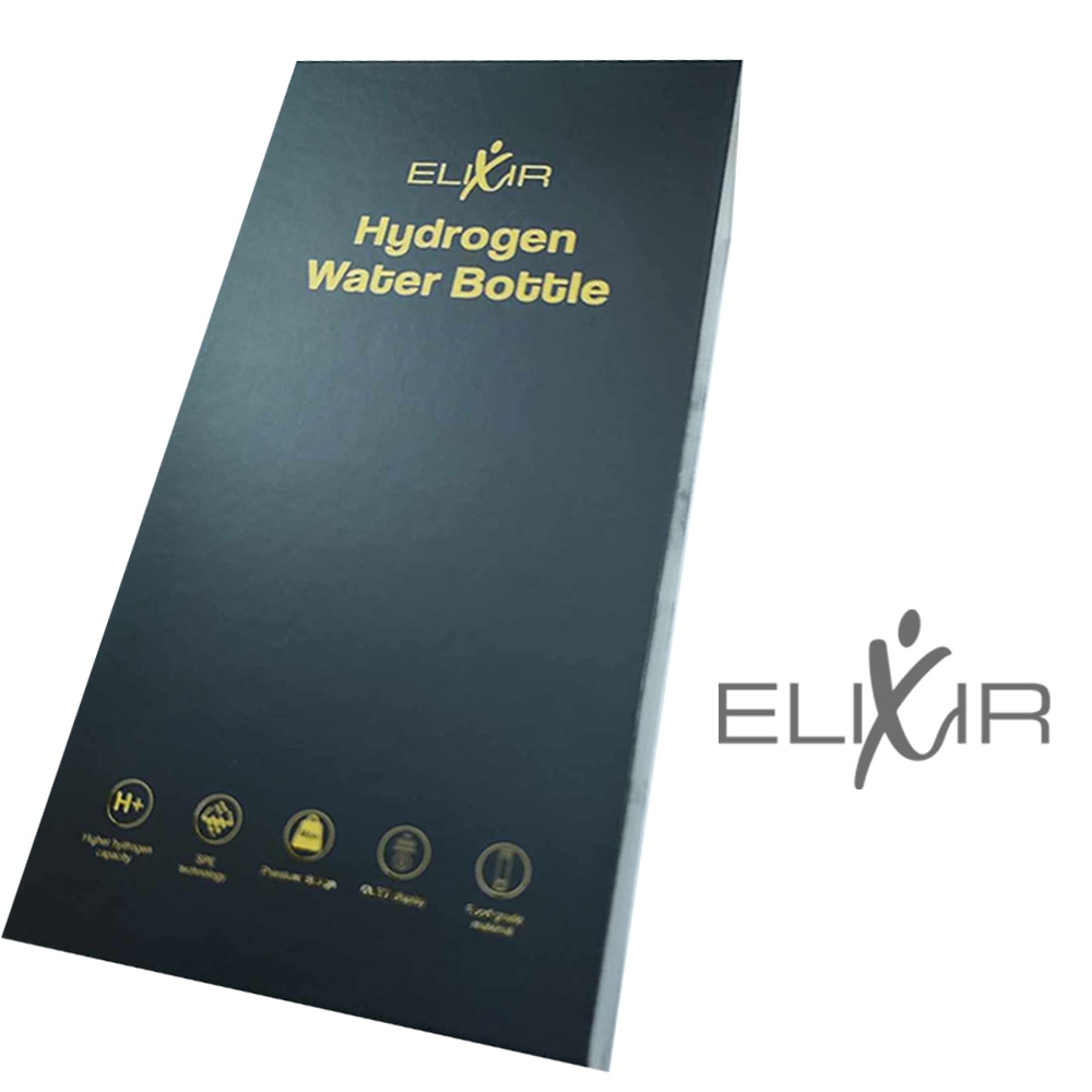 Sticla generator de apa hidrogenata Elixir, Portabila, Concentratie de ...