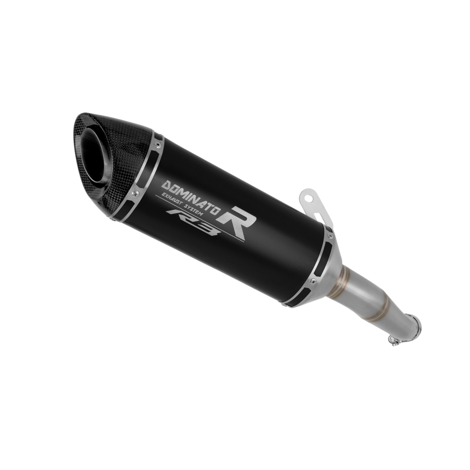 Toba de esapament, Dominator, Compatibil cu Yamaha YZF R3, Negru - eMAG.ro