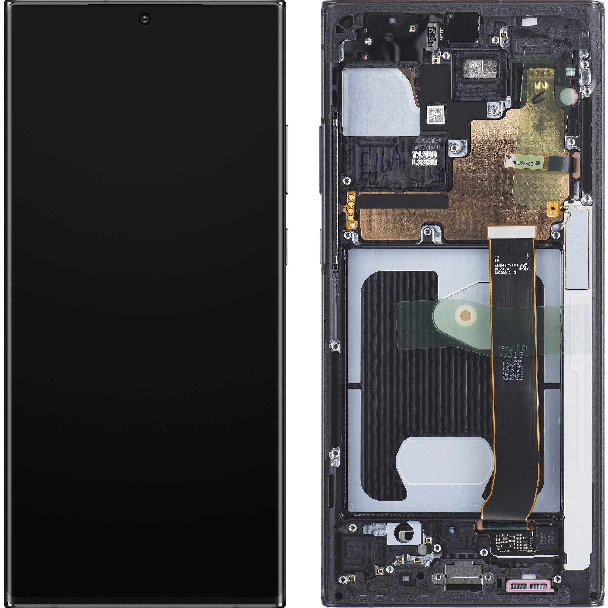 Display cu Touchscreen Samsung Galaxy Note 20 Ultra 5G N986, cu Rama ...