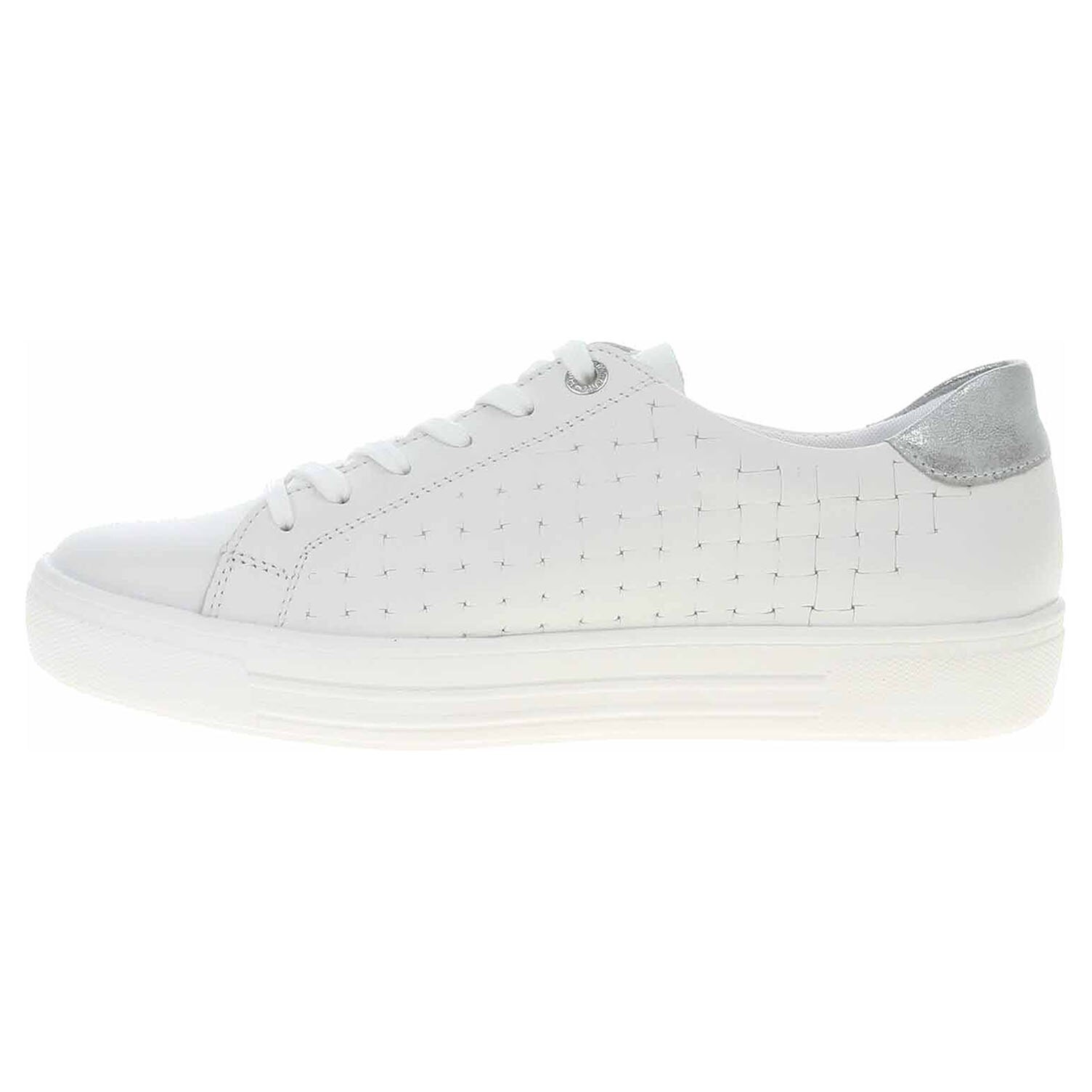 Pantofi sport dama, Remonte D0916-81, piele naturala, alb, 44 - eMAG.ro