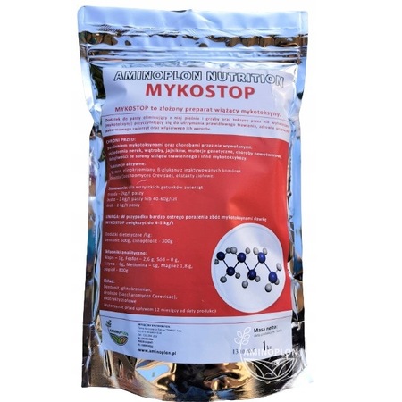 Sorbent de micotoxine, Mycostop, Aminoplon Nutrition, 1kg - eMAG.ro