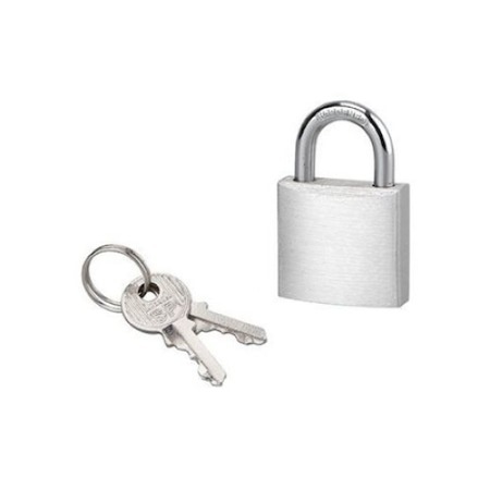 Lacat cu 2 chei, aluminiu, 30 mm - eMAG.ro