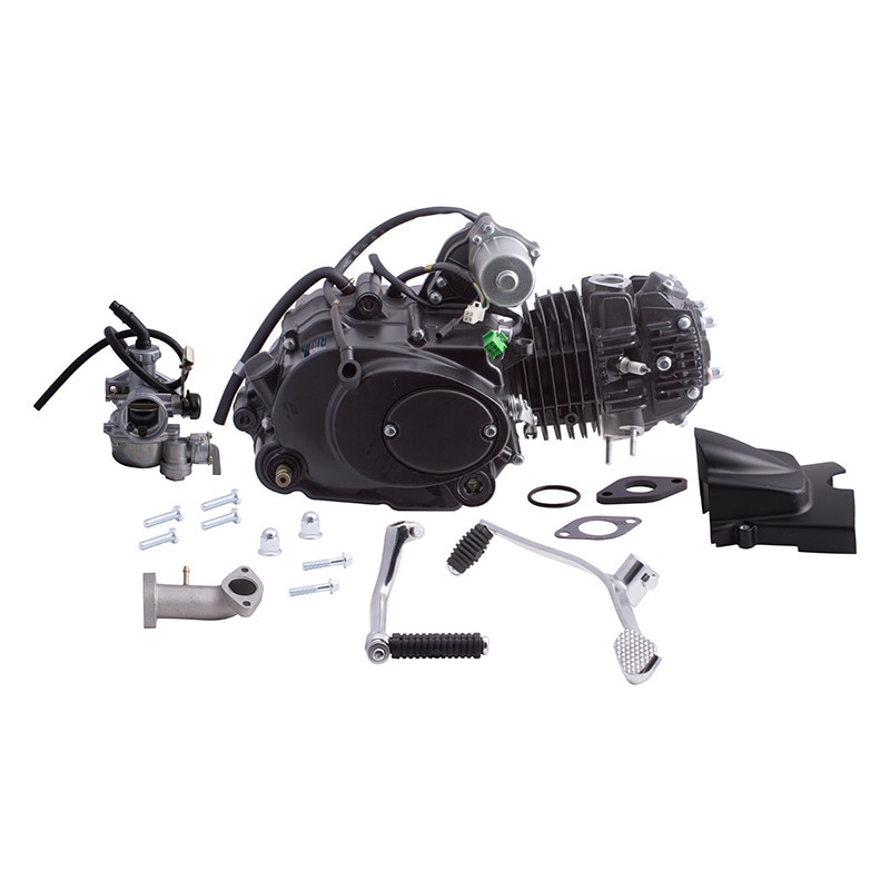 Motor orizontal, Moretti, 130cc 4T, 4 trepte viteza, Negru - eMAG.ro