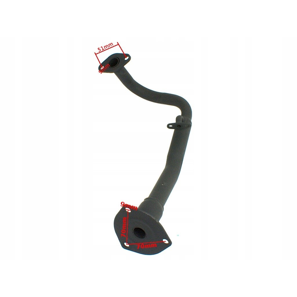 Teava esapament pentru scuter, ROY, Negru - eMAG.ro