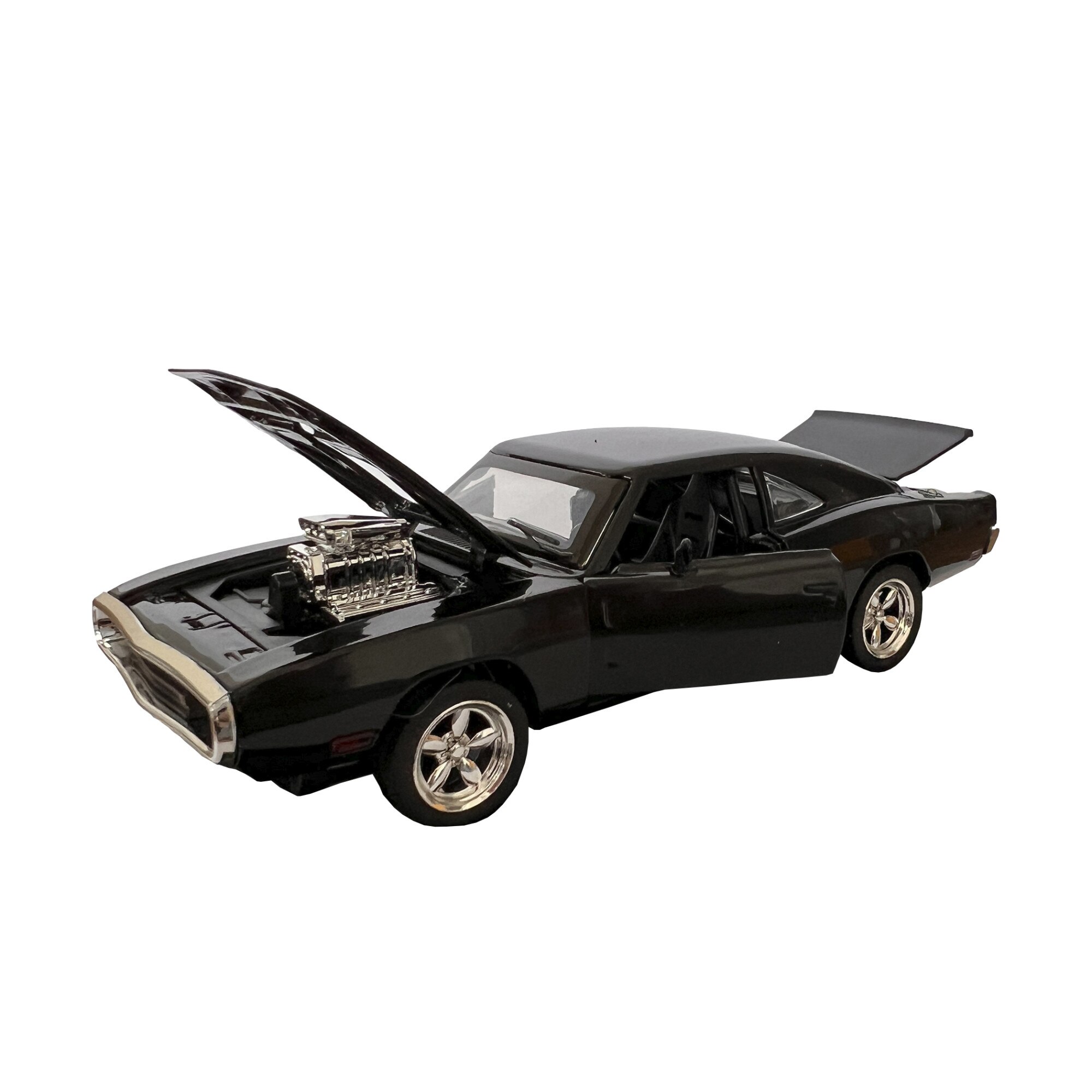 Masina Dodge Challenger, full metal cu lumini si sunete, scala 1:32 ...