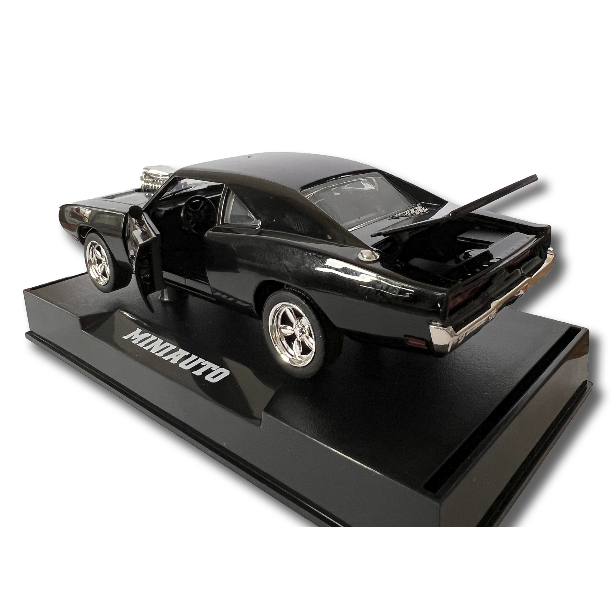 Masina Dodge Challenger, full metal cu lumini si sunete, scala 1:32 ...