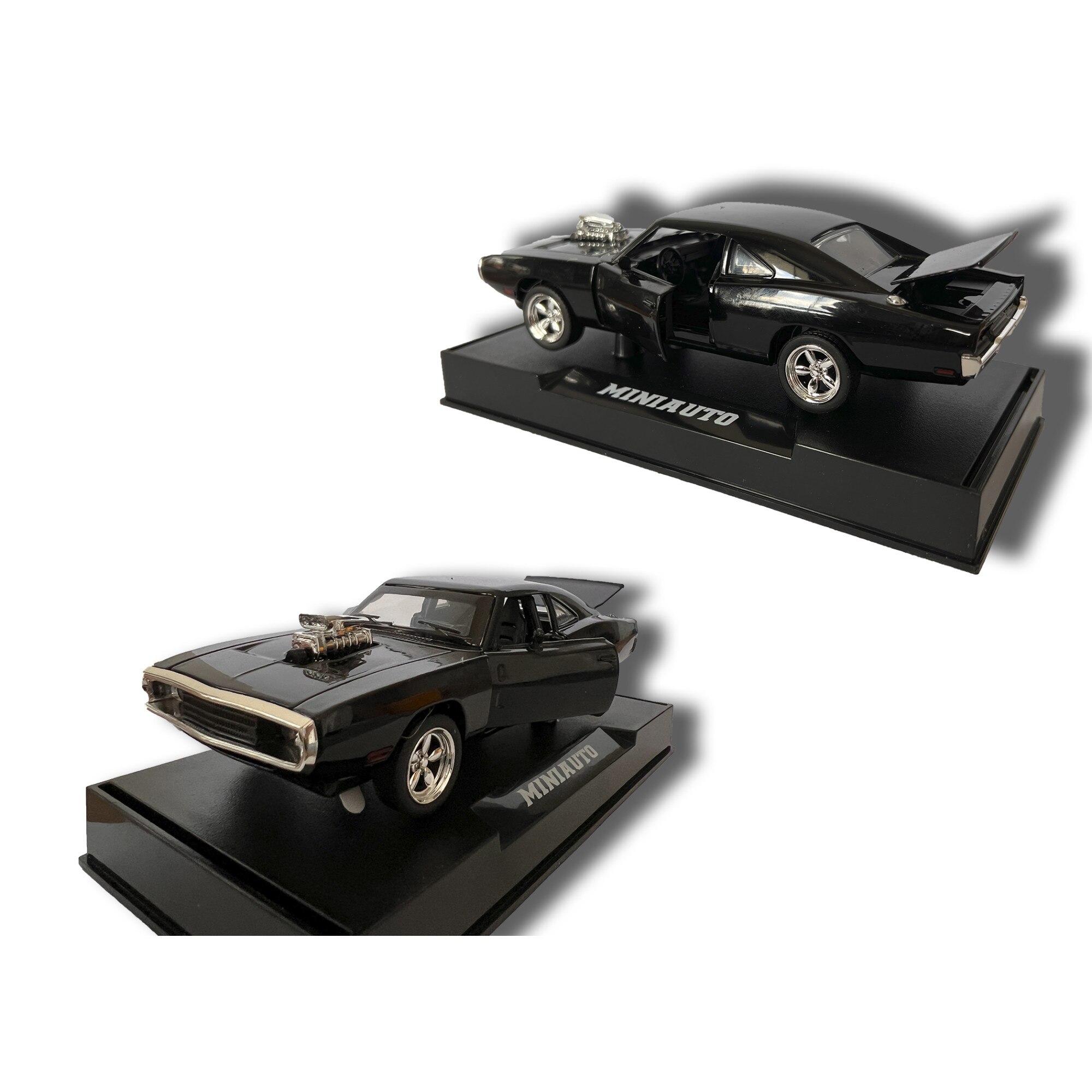 Masina Dodge Challenger, full metal cu lumini si sunete, scala 1:32 ...