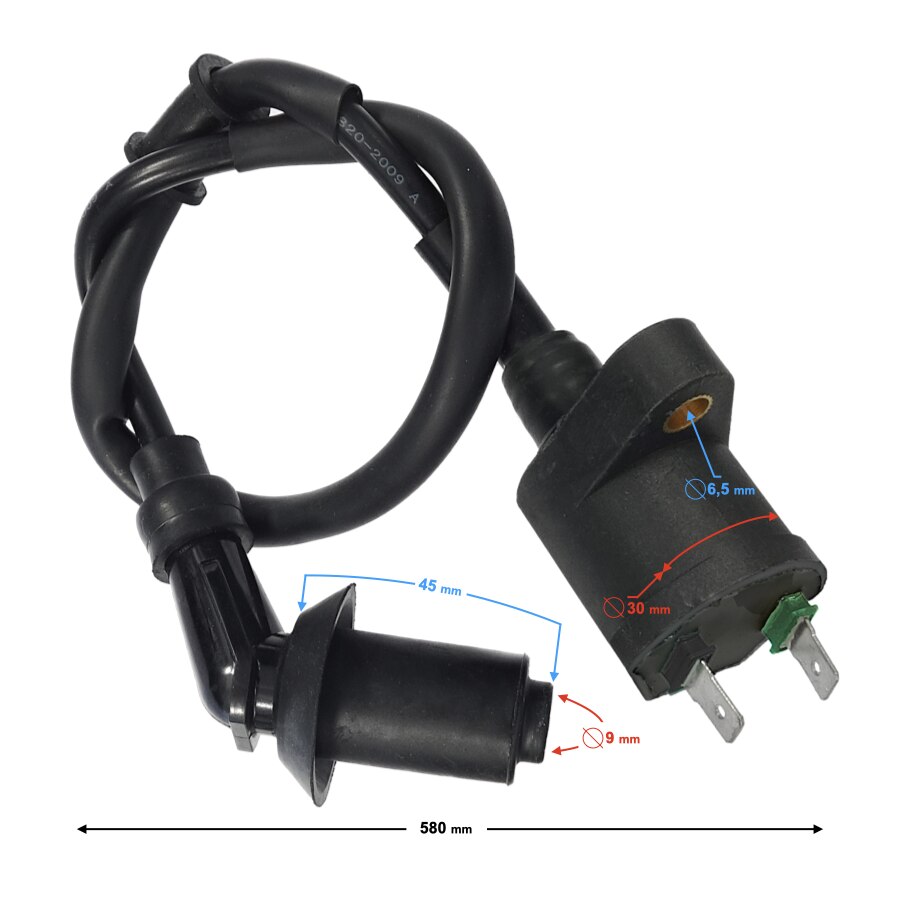 Bobina HV pentru ATV Mikilon 180 H, Moretti, 580 mm - eMAG.ro