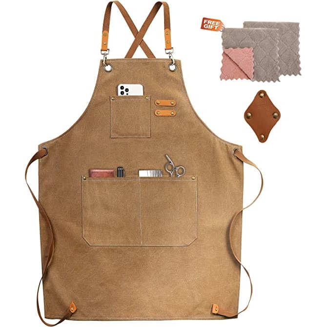 Sort bucatar, Bumbac, 154 cm, Maro - eMAG.ro