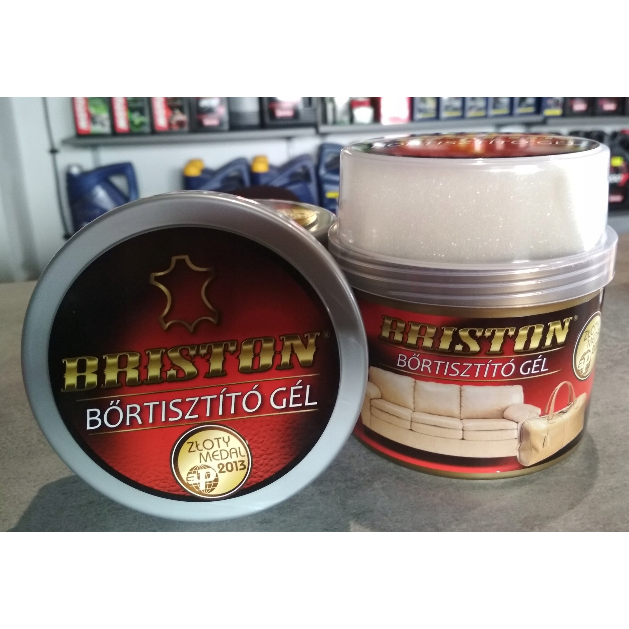 Професионален почистващ гел за мотоциклети, Briston, За кожени ...