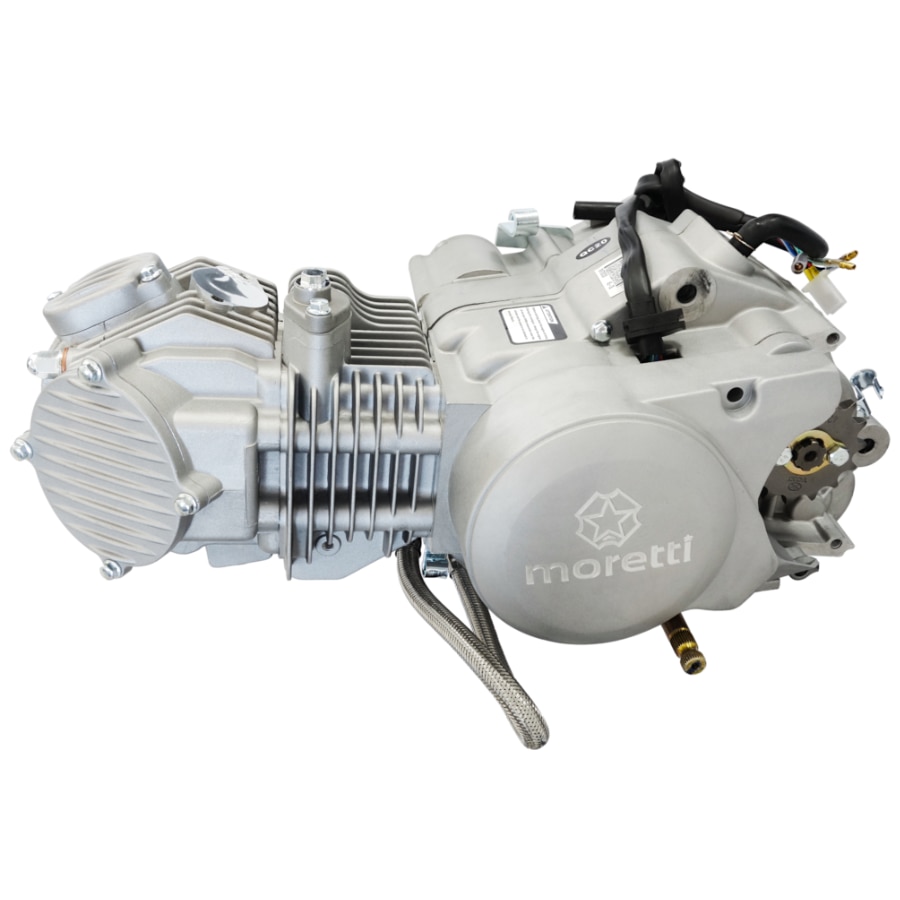 Motor, Moretti, 1P60YMJ, 150cc 4T, Manual 4 viteze, Argintiu - eMAG.ro